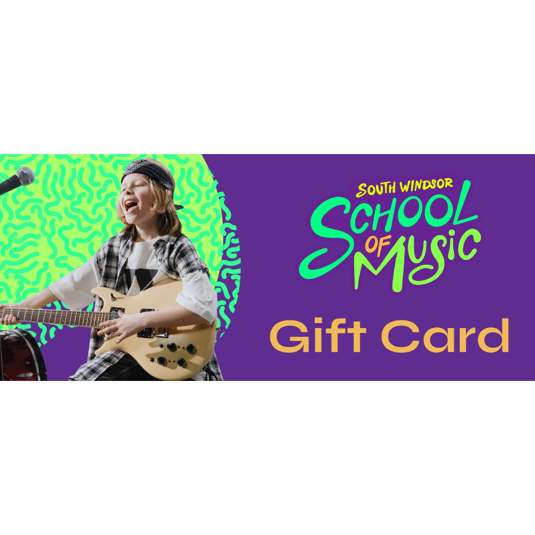 Private Lesson Gift Card – South Windsor School of Music